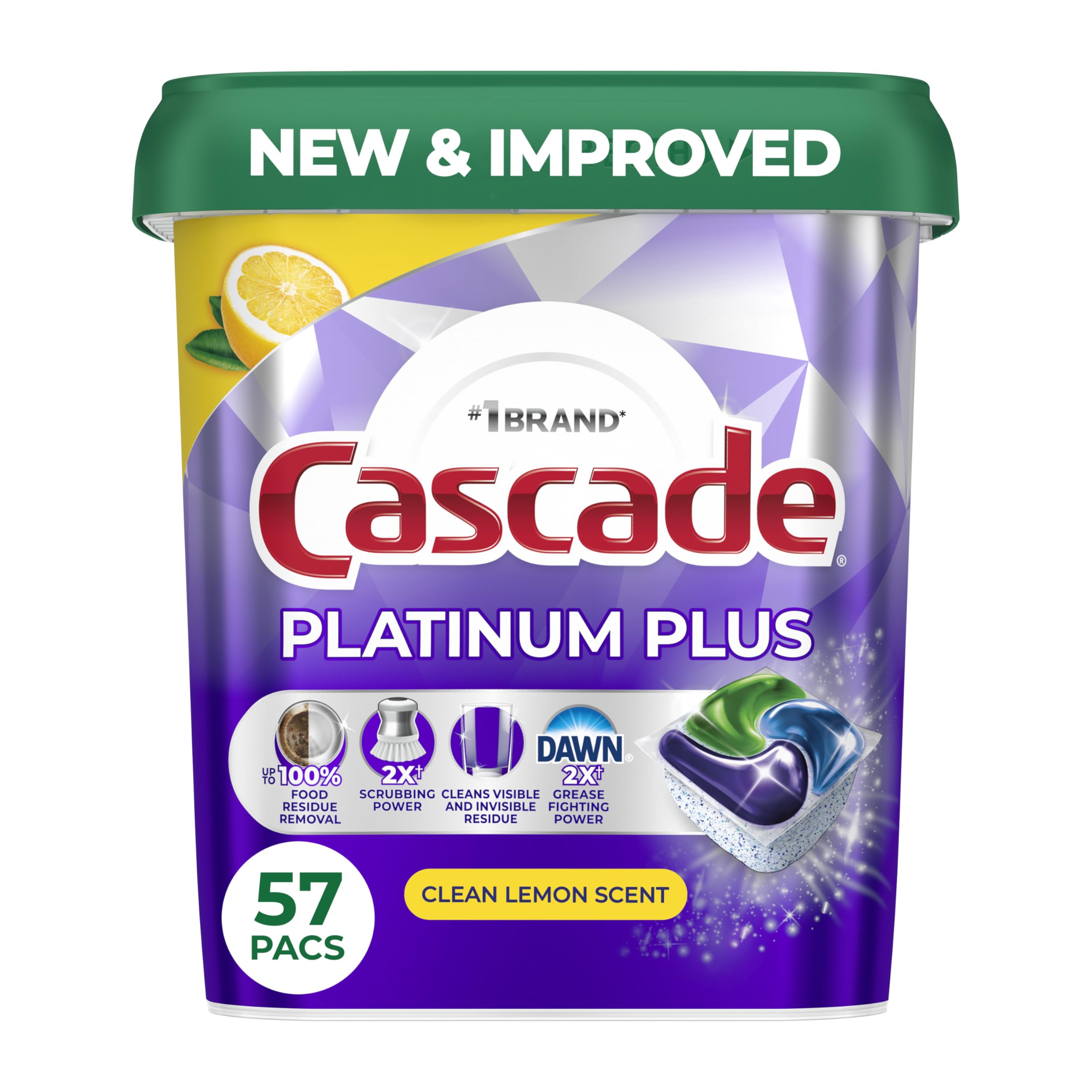 Cascade Cleaner - Dishwasher Tablets & Pods | Buy Now, Save Big!
